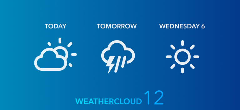 Introducing Weathercloud 12 – Weathercloud Blog